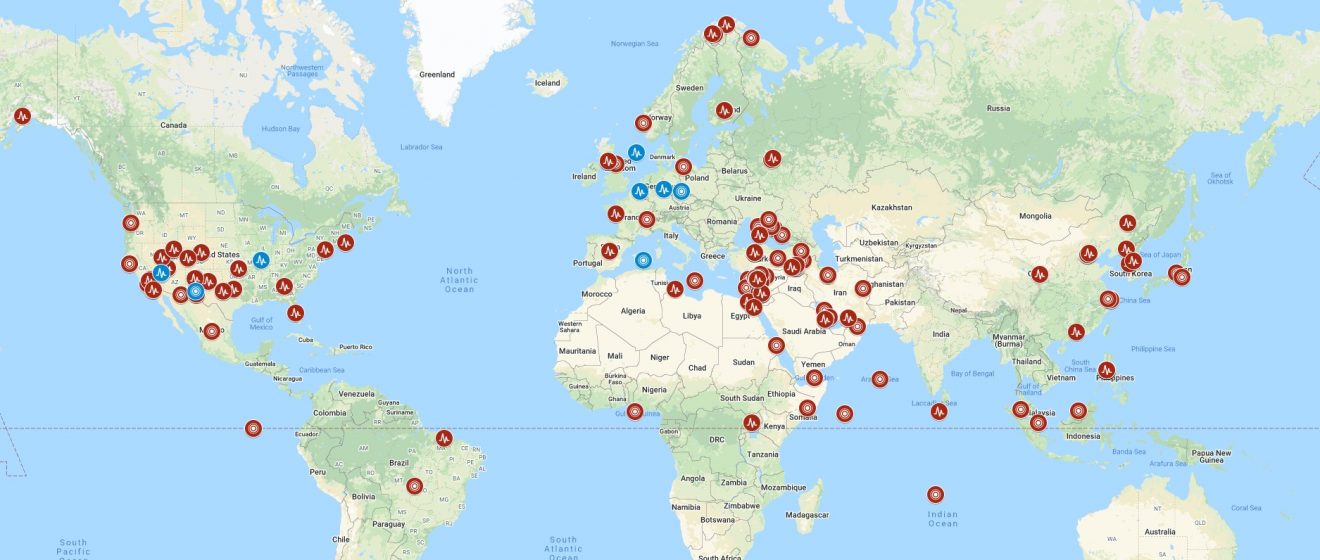 GNSS Incidents Map | GPSPATRON.com