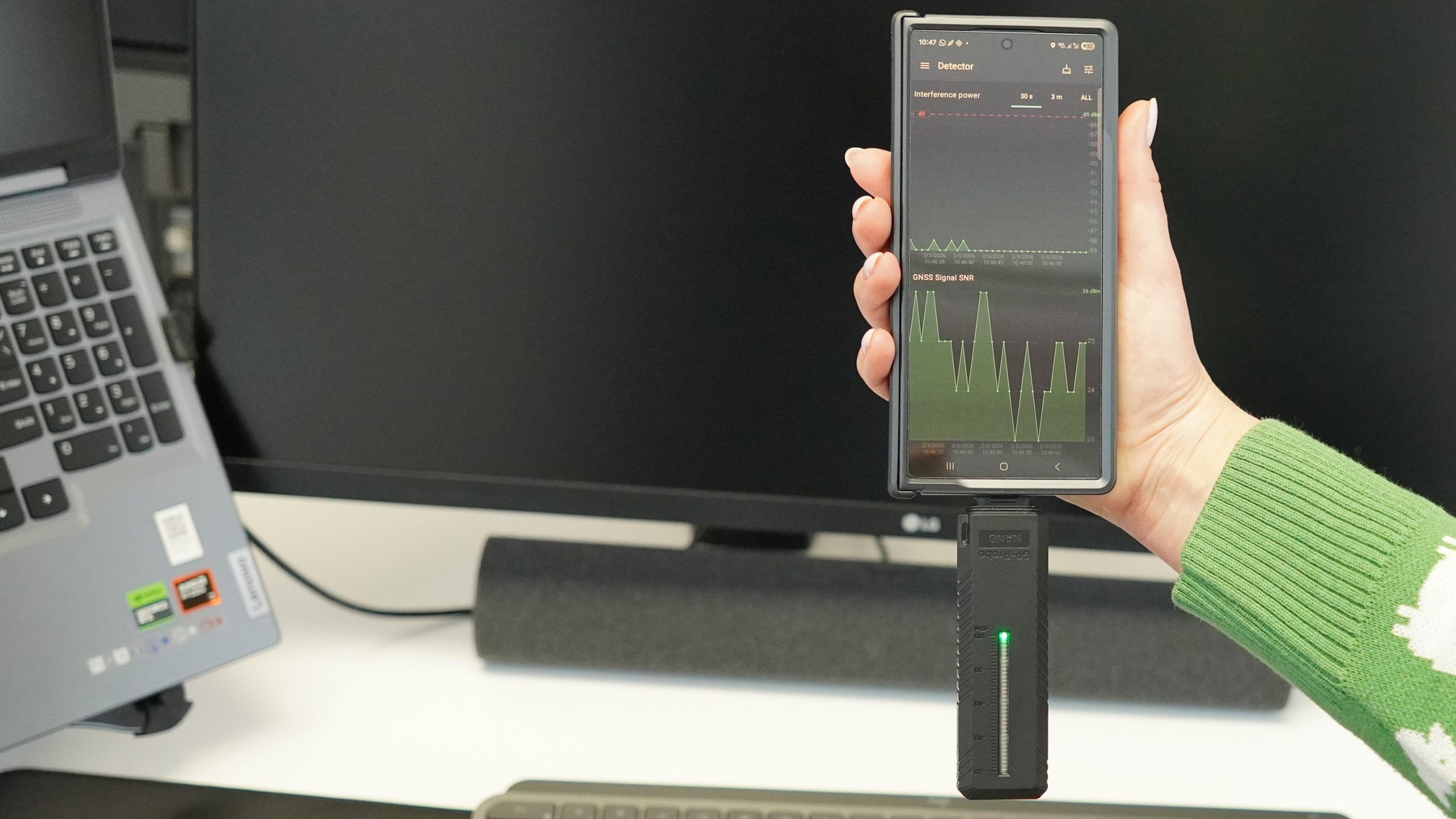 Wearable GNSS/GPS Jamming Detector/Logger | GPSPATRON